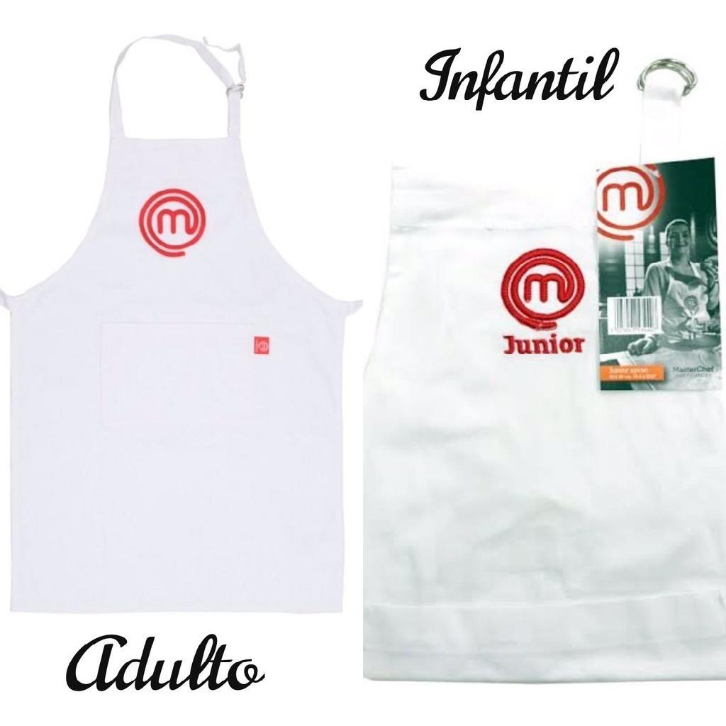 Kit Avental Adulto + Avental Infantil Master Chef - Oficial | Shopee Brasil