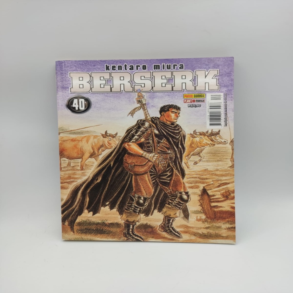 Berserk - Volume 40 autor Kentaro Miura | Shopee Brasil