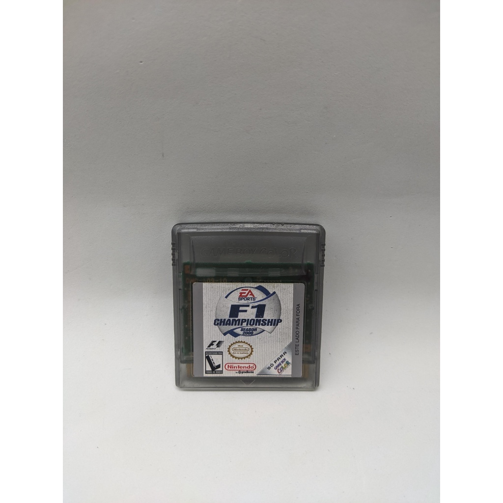 jogo f1 champioship season 2000 game boy color original | Shopee Brasil