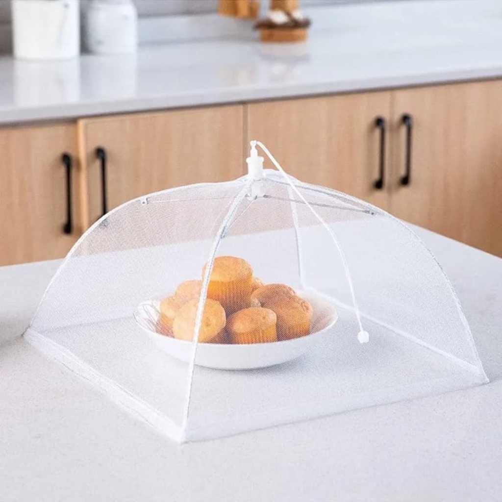 Tela protetora para alimentos Fruta E Bolo Tela Mosquiteiro Higiene e ...