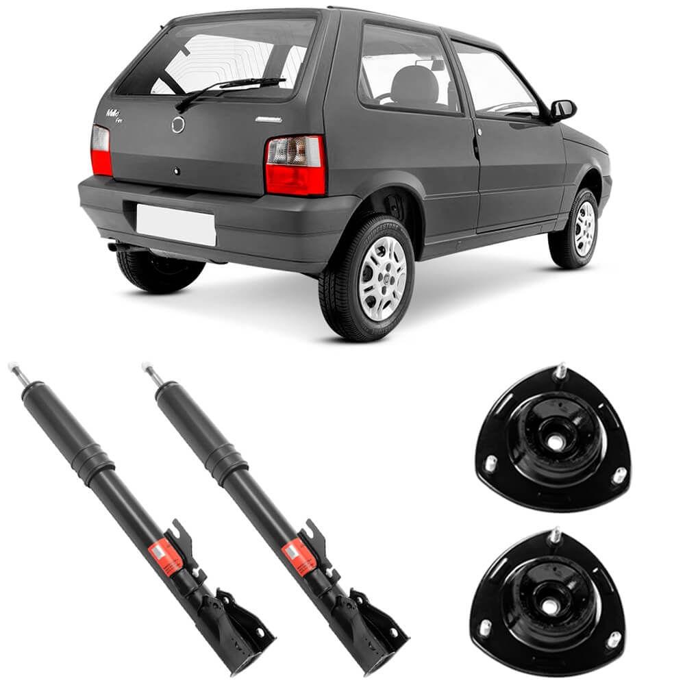 2 Amortecedor Fiat Uno 88 A 2013 Traseiro + Kit Original Trw - Desconto ...