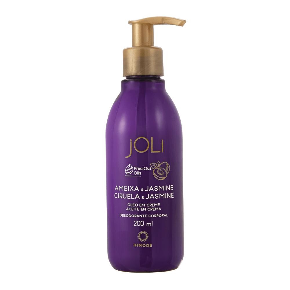 Óleo em Creme Joli Ameixa e Jasmine 200ml | Shopee Brasil
