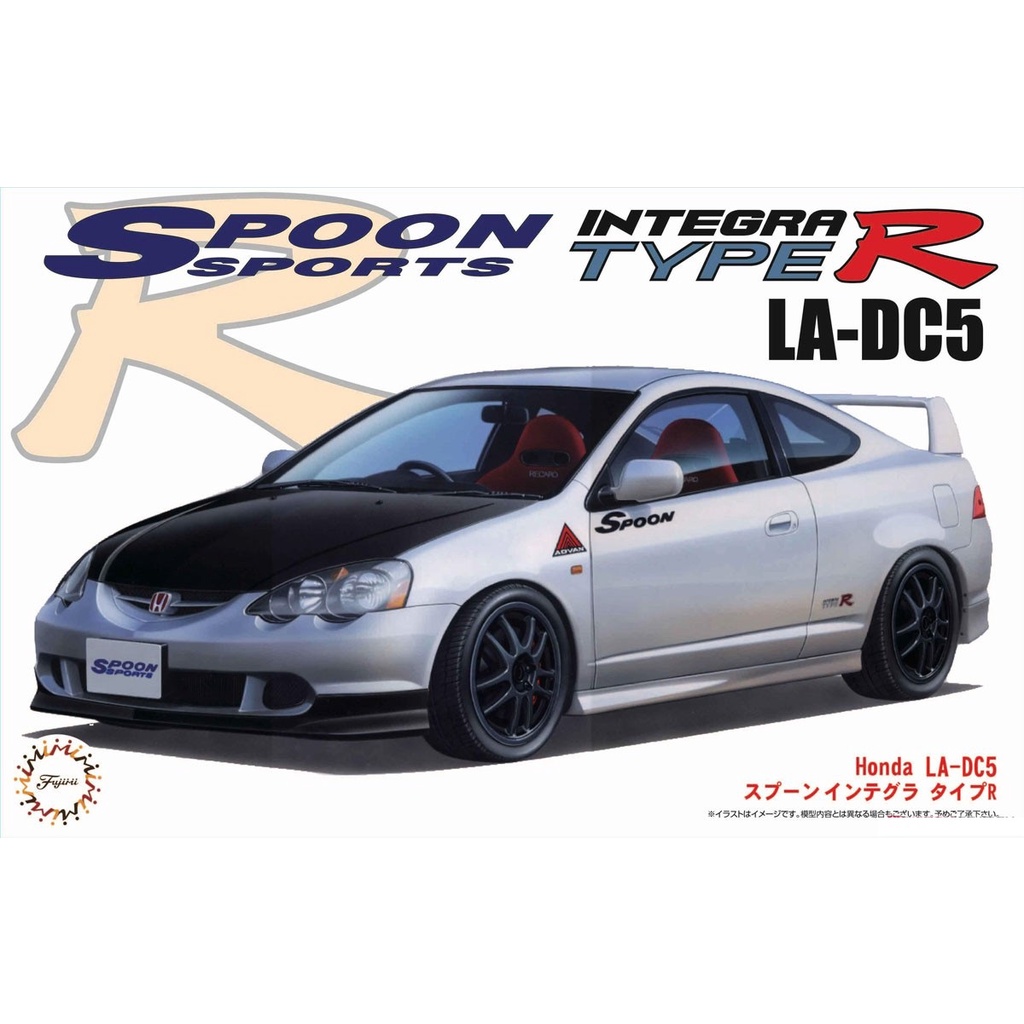 HONDA INTEGRA TYPER DC5 SPOON 1/24 FUJIMI KIT PLASTIMODELISMO | Shopee ...