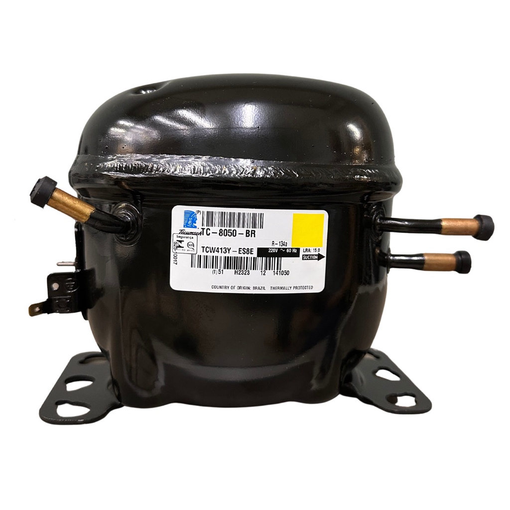 COMPRESSOR TECUMSEH 1/3 HP R134 220V TCW413Y-ES8E | Shopee Brasil