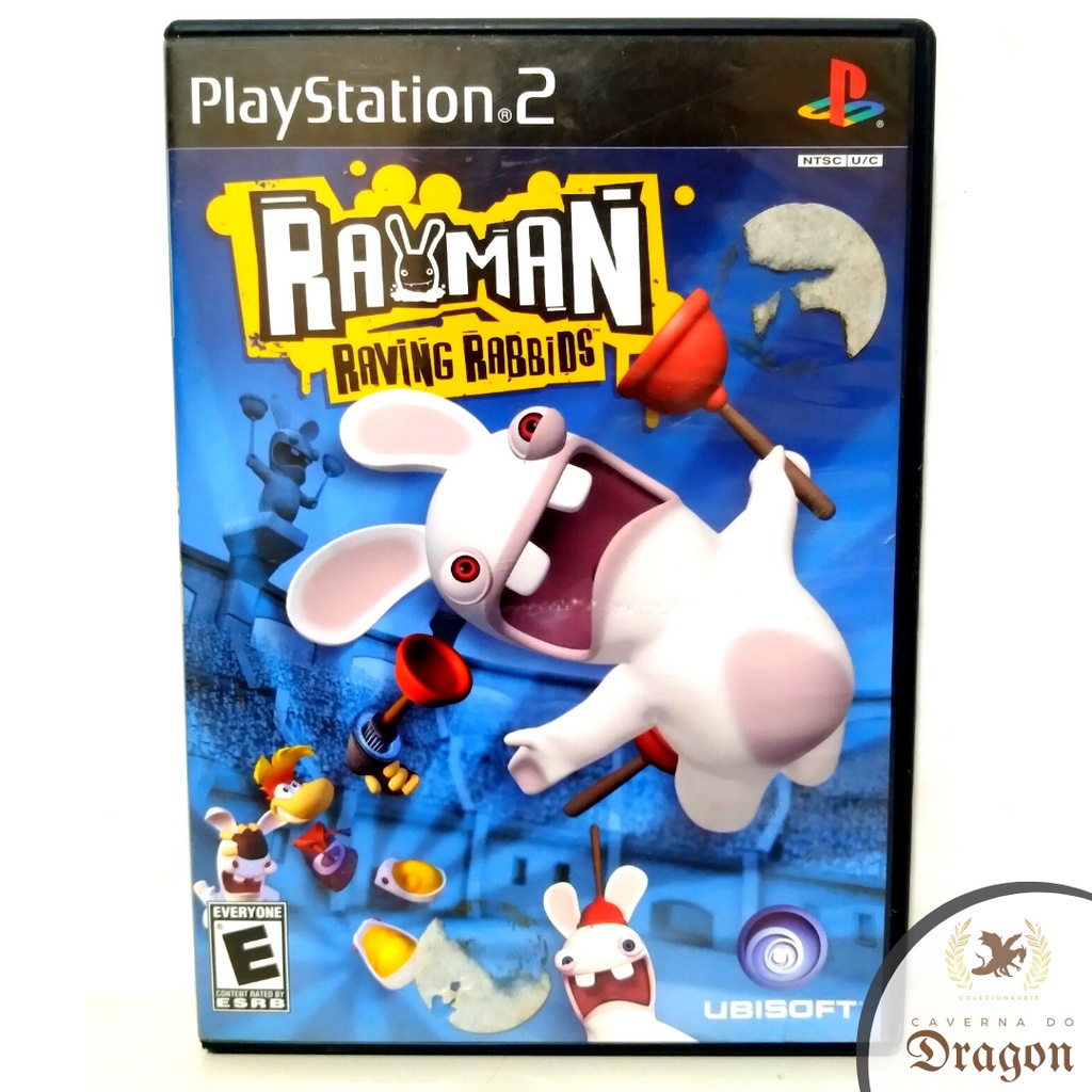 Rayman Raving Rabbids Original Ps2 Play 2 Playstation 2 | Shopee Brasil