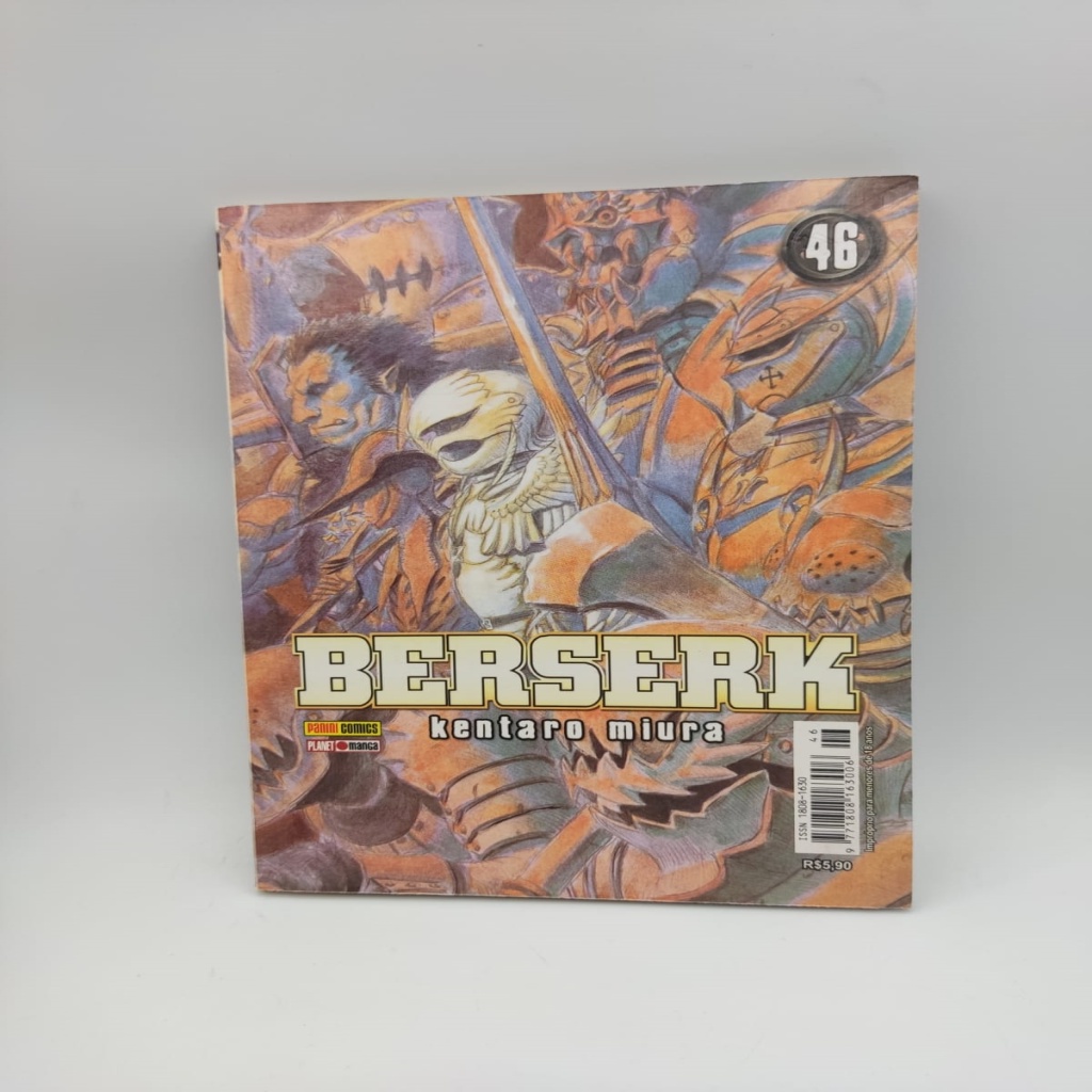 Berserk - Volume 46 autor Kentaro Miura | Shopee Brasil