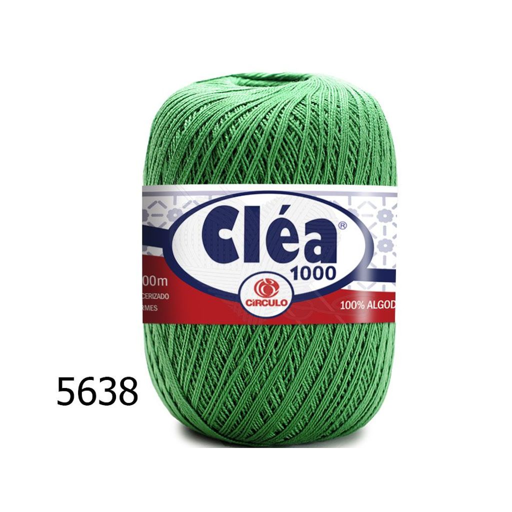 Linha Clea 1000 Mts Cor 5638 Circulo | Shopee Brasil