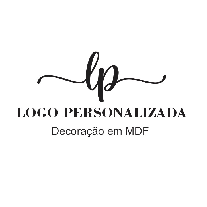 Logomarca Logo Personalizada em MDF 3MM. | Shopee Brasil
