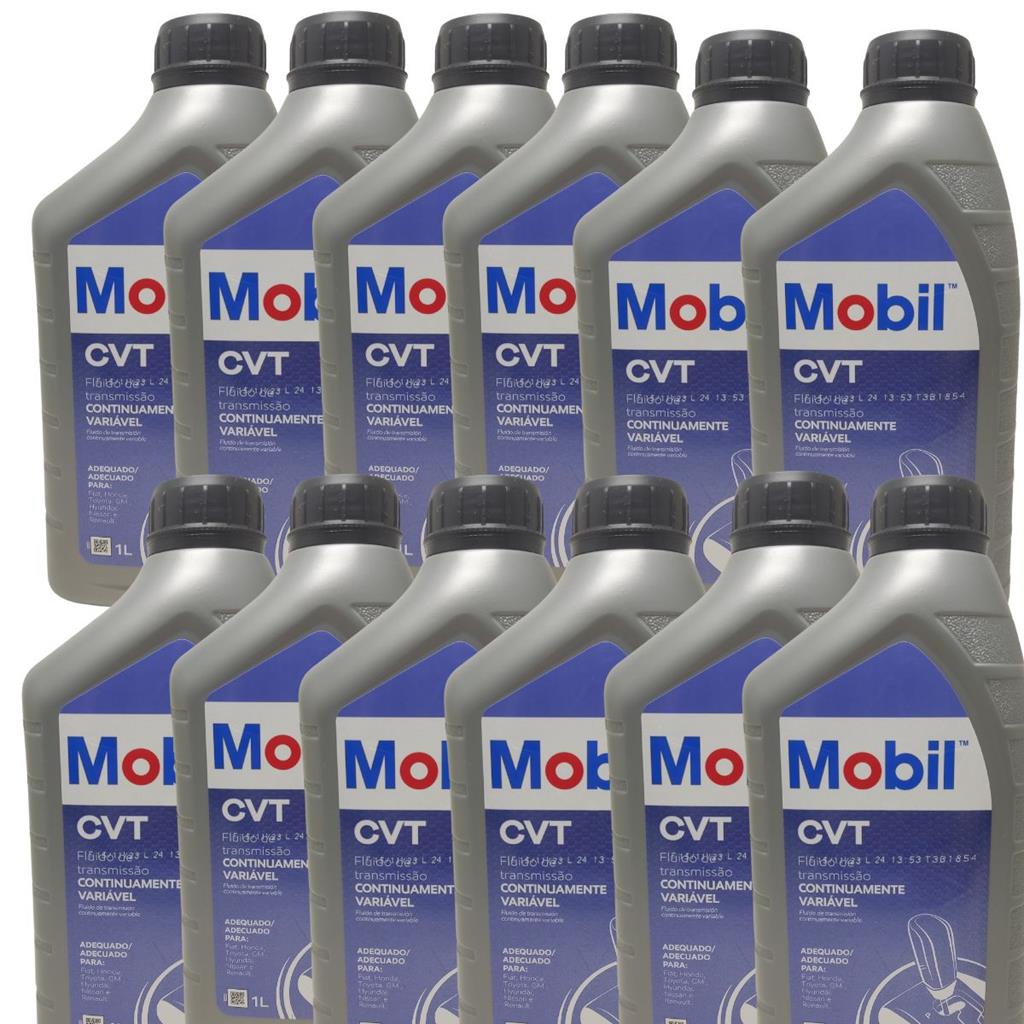 Kit 12 Oleo Transmissao Cambio Automatico Mobil Cvt | Shopee Brasil