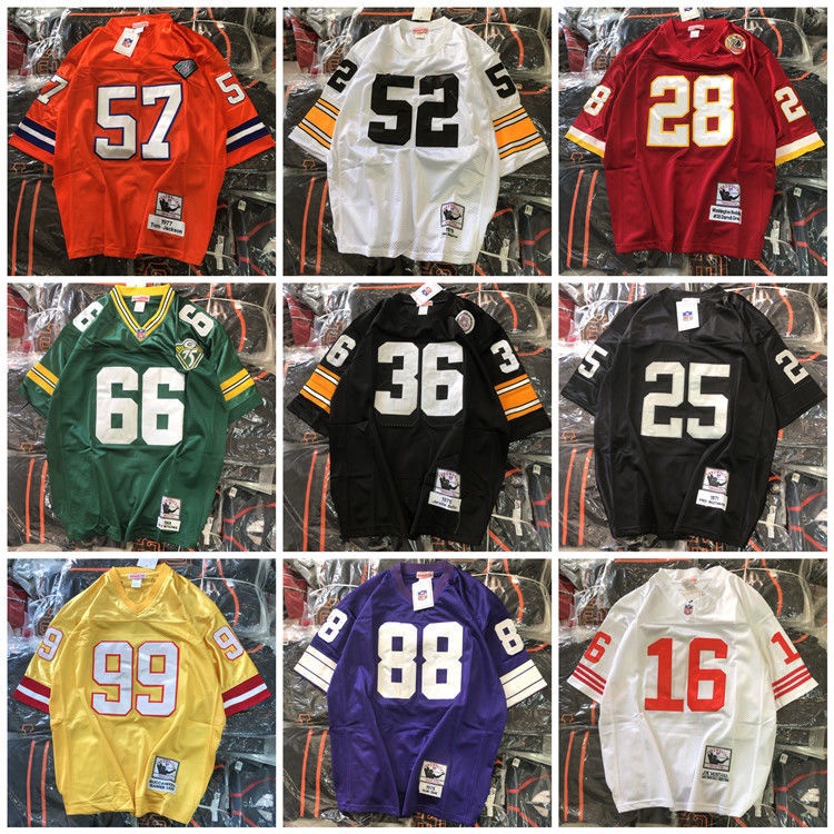 Nfl Jersey Rugby Jersey Futebol Americano Retro Street Harajuku ...