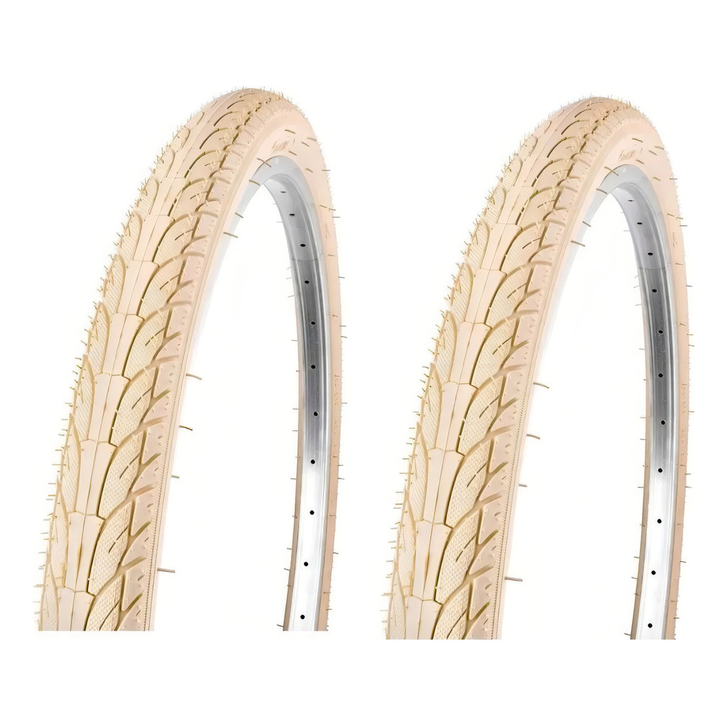 Par Pneu Bicicleta Retrô Bike Antiga Creme Paco 26 X 1.90 | Shopee Brasil