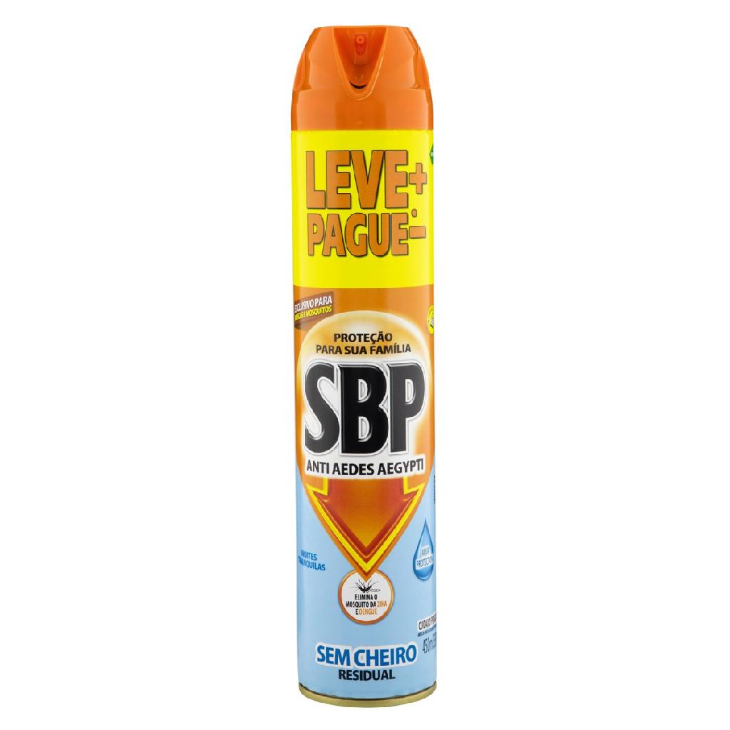 Inseticida SBP Anti Aedes Aegypti Spray 450ml | Shopee Brasil