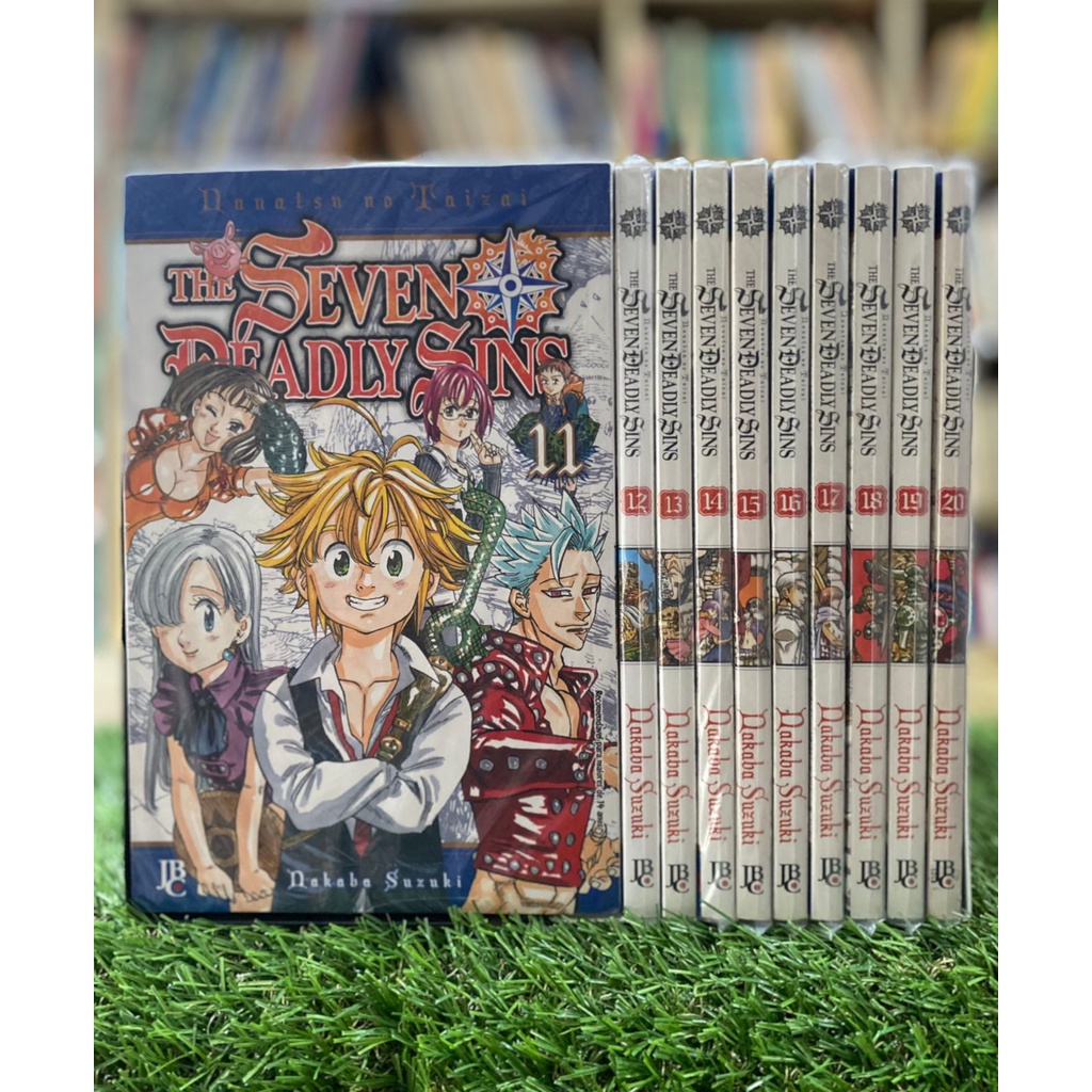 Nakaba Suzuki: The Seven Deadly Sins - 11 A 20 - (10 Volumes) | Shopee ...