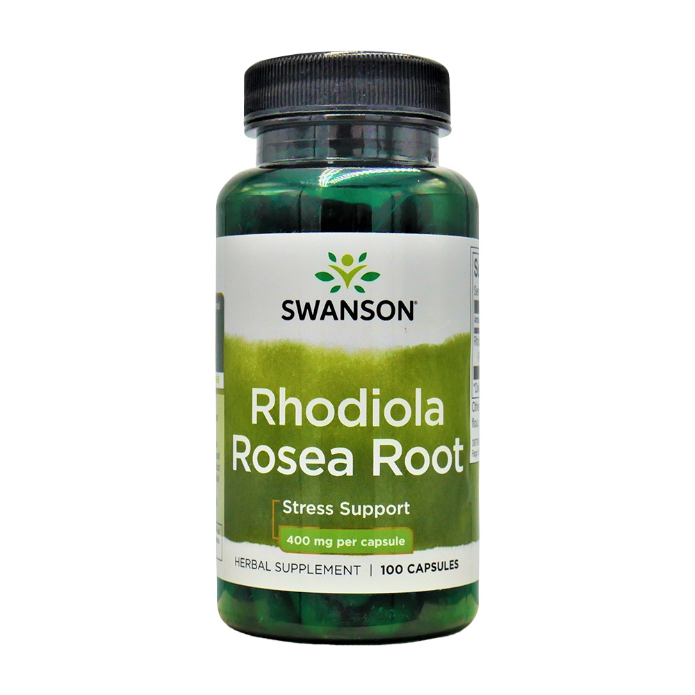Rhodiola Rosea 400mg Swanson 100Caps | Shopee Brasil