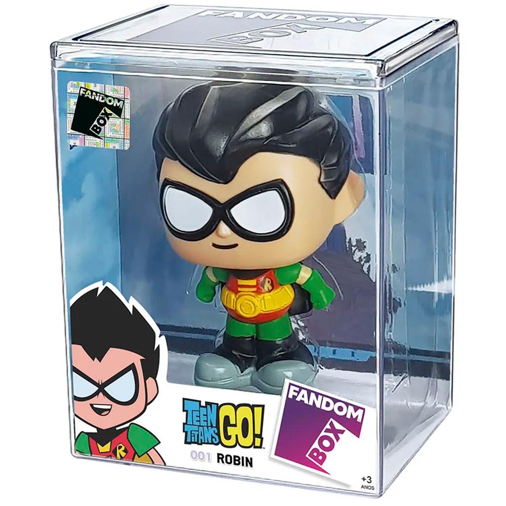 Boneco Robin Fandom Box 001 Miniatura Estilizada Com Embalagem Acrilica ...