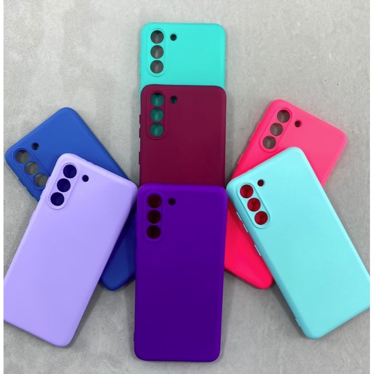 Capa Capinha Case Samsung S21 / S21 Ultra/S21 FE Silicone Aveludada ...