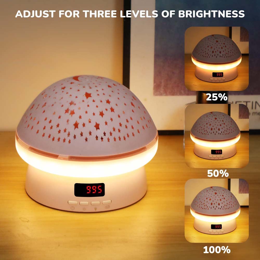 Girls Toys for 2-8 Year Old Kids, Timer Rotation Star Projector Night ...