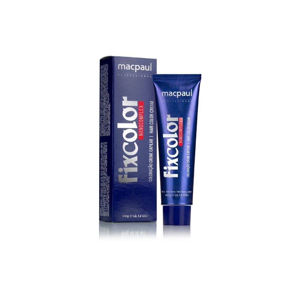 Tinta Macpaul Fix Color 57 Marrom Escuro | Shopee Brasil