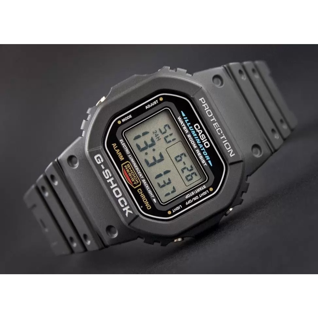 Relógio Casio G-SHOCK DW-5600 Sports Watch Preto Petak Autolight Básico À Prova D'água ph849 ...