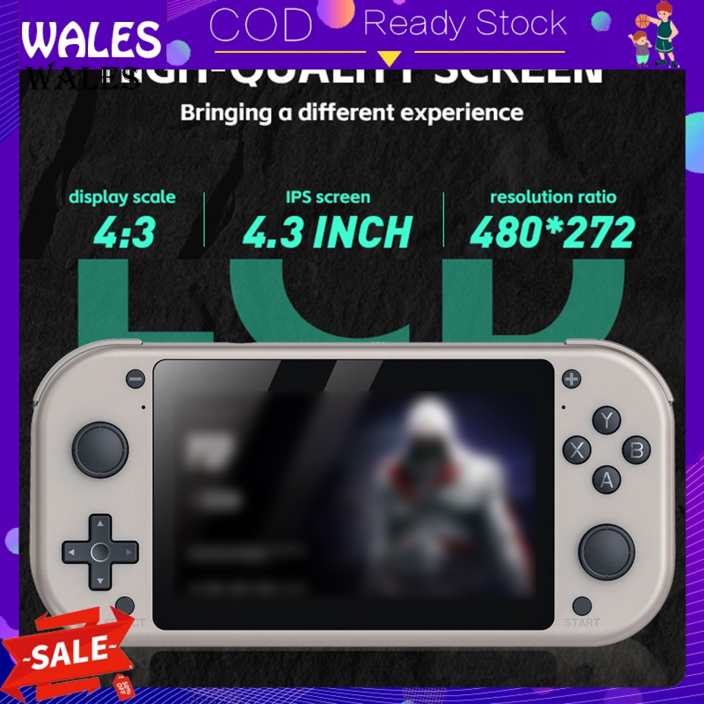 Retro Gaming Console Game Machine Portable Handheld M17 64g/128g 4 ...