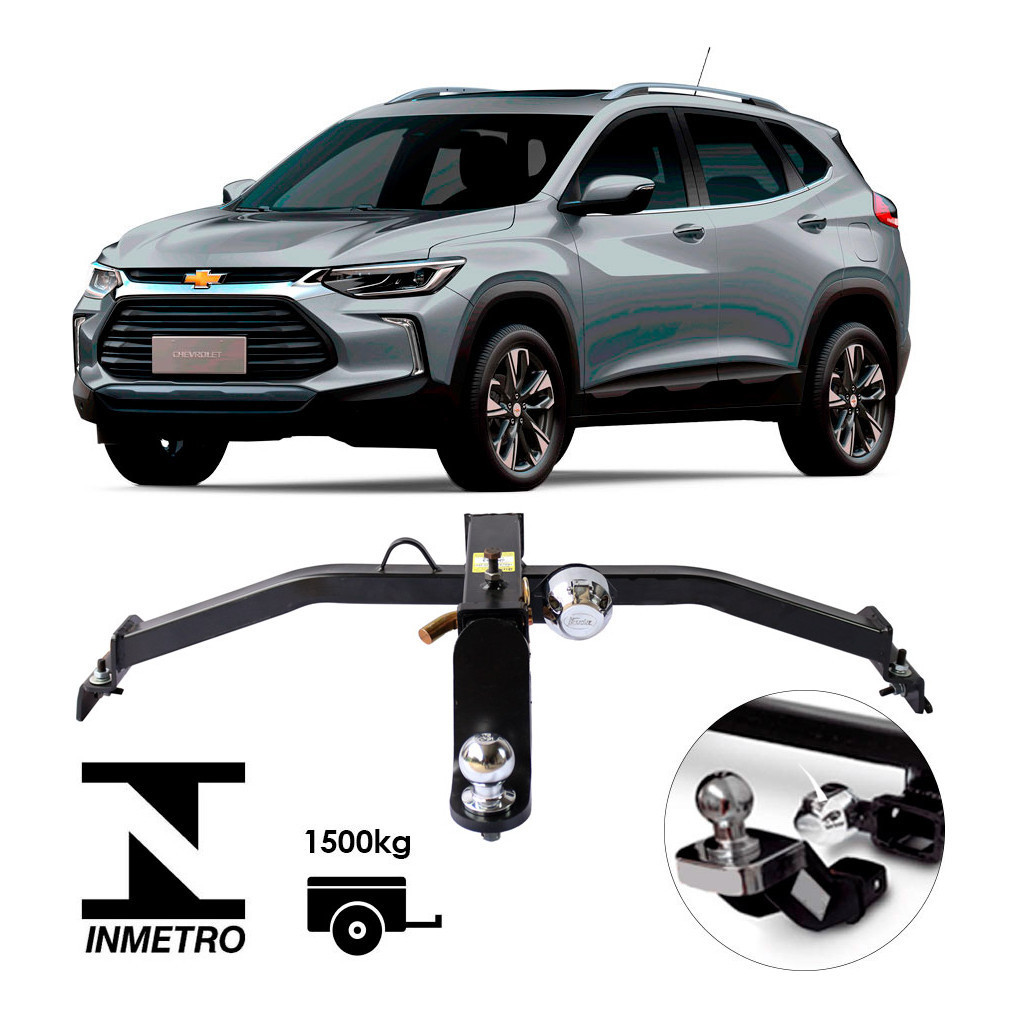 Reboque Gm Tracker 2020 A 2023 Engate Rabicho Tração 1500kg | Shopee Brasil