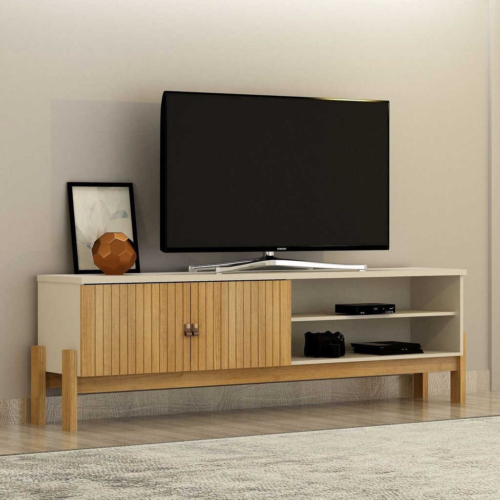 Rack para Sala de Estar 2 Portas Ouro Preto | Shopee Brasil