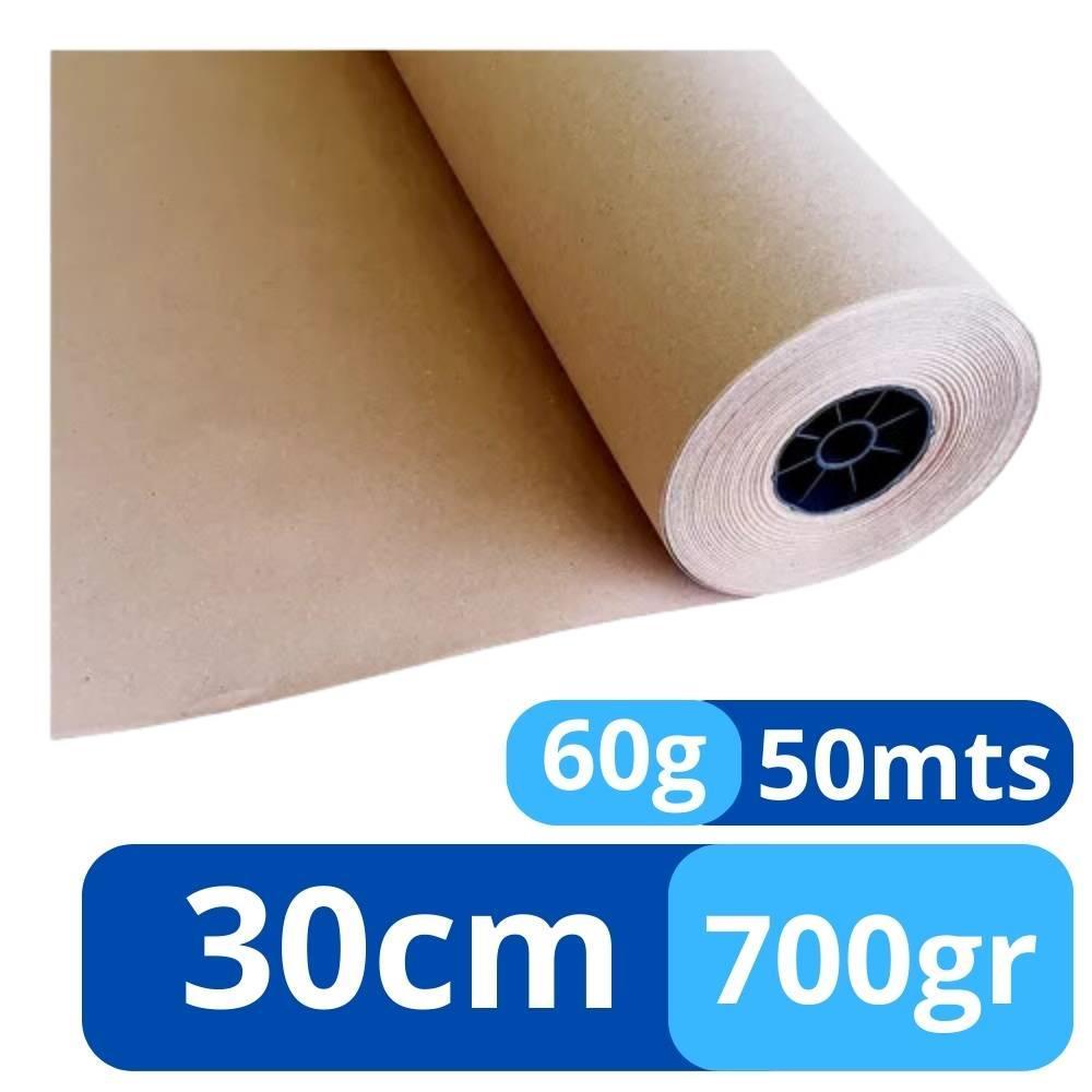 Papel Semi Craft Pardo Rolo Bobina 30cm Master | Shopee Brasil