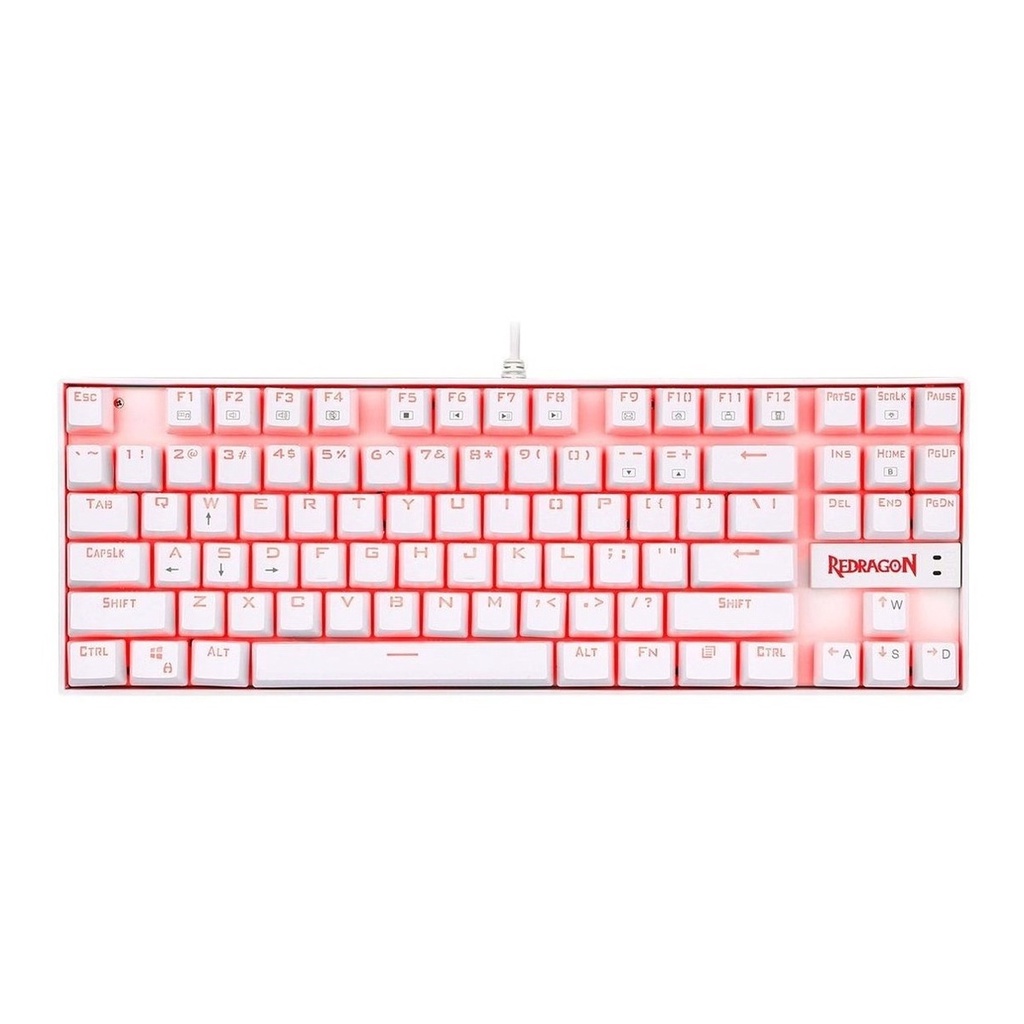 Teclado Gamer Redragon Kumara Switch Red Led Vermelho Abnt | Shopee Brasil