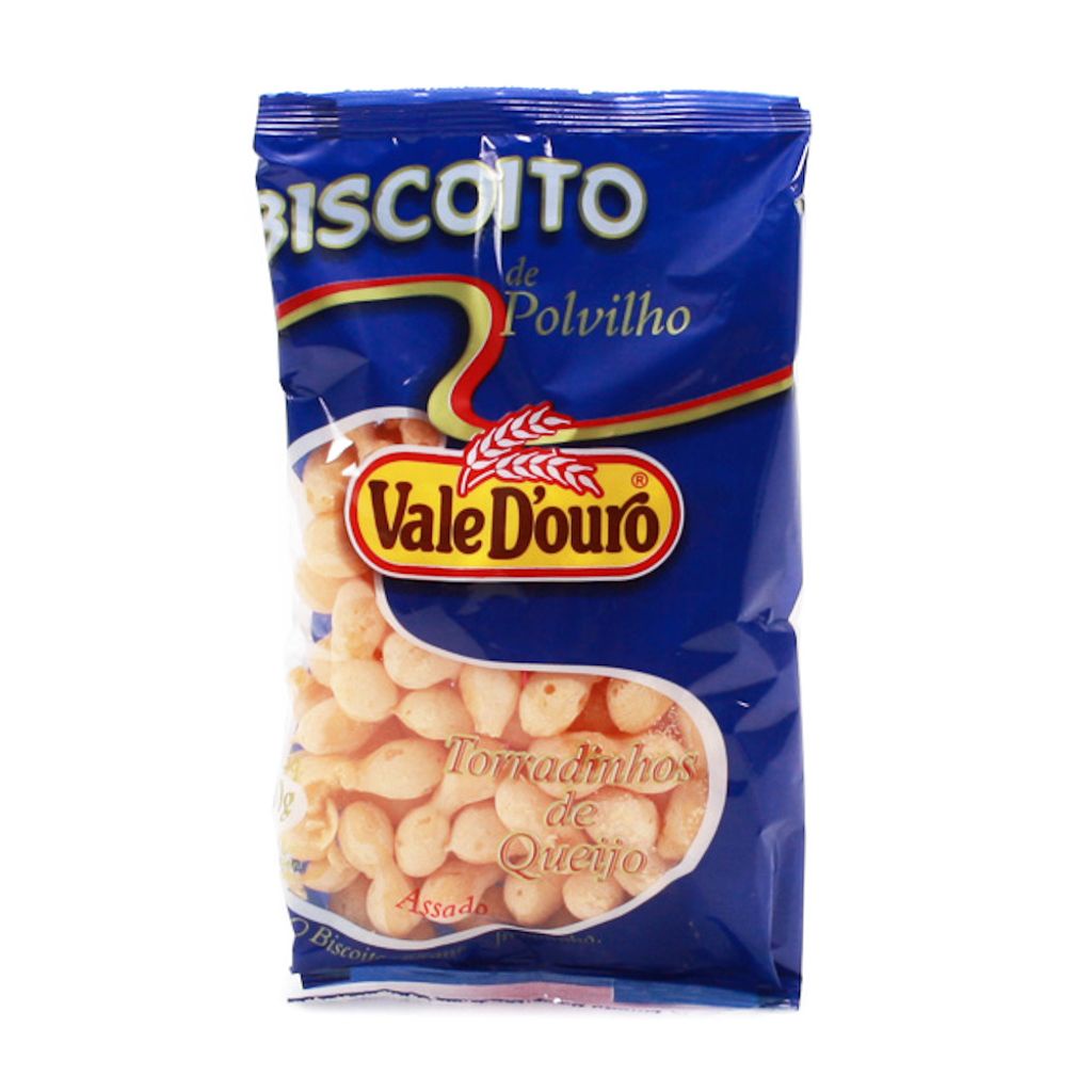 Biscoito Vale D'Ouro Polvilho Queijo 100g | Shopee Brasil