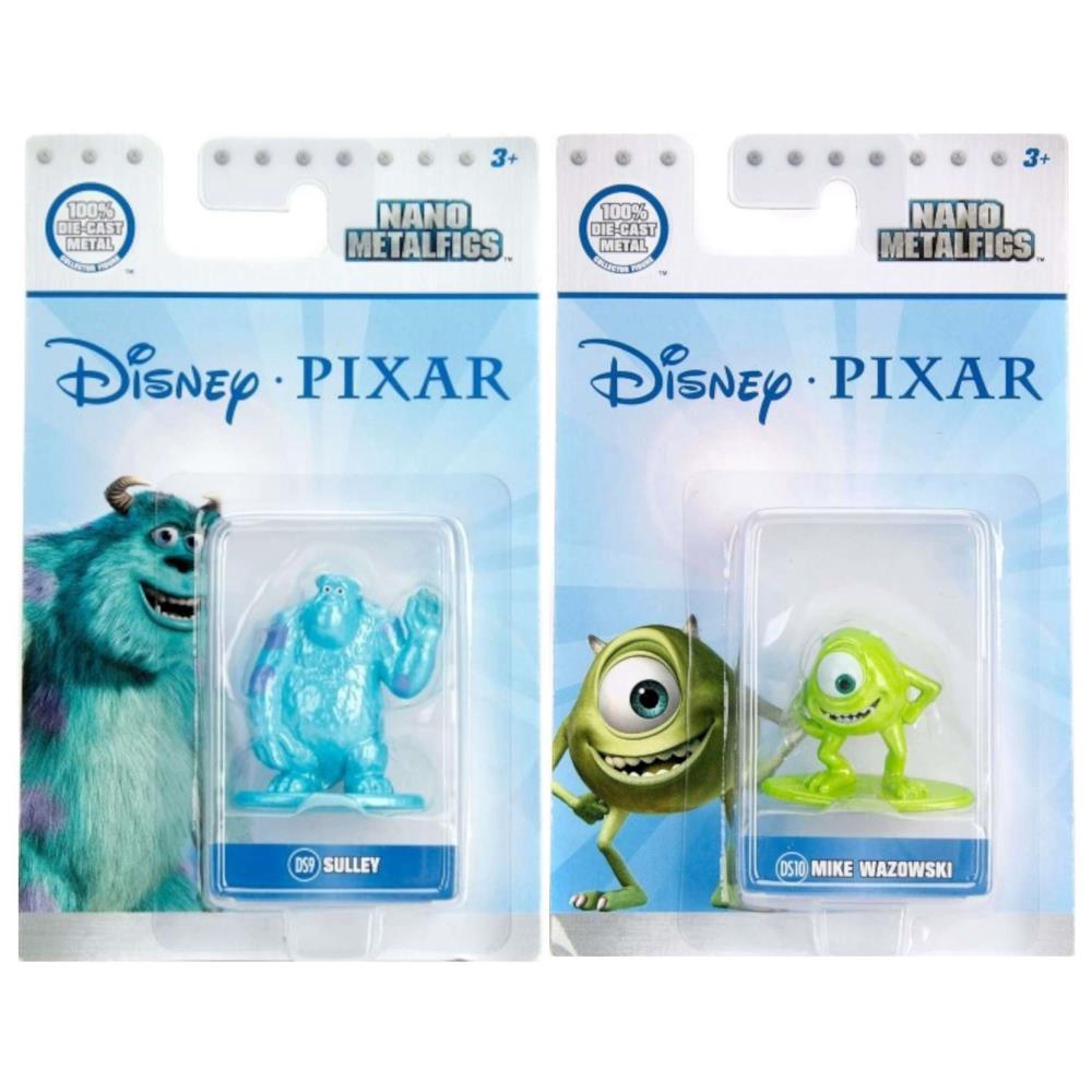 Kit Monstros SA 2 Miniaturas Nano Metalfigs Mike e Sulley | Shopee Brasil