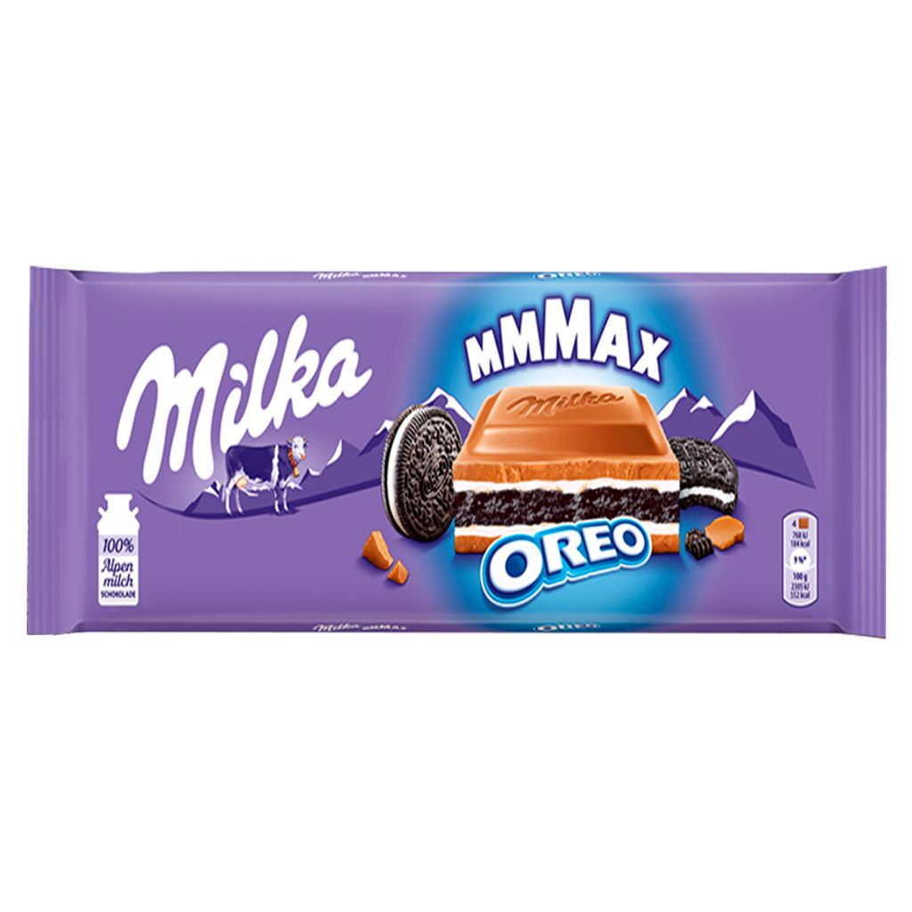 Barra de Chocolate Oreo Max 300Gr - Milka | Shopee Brasil