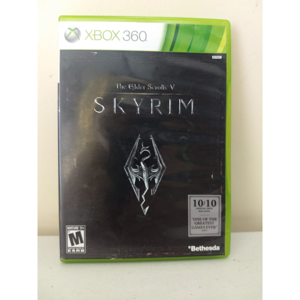 Jogo The Elder Scrolls V: Skyrim - Xbox 360 - Usado - | Shopee Brasil
