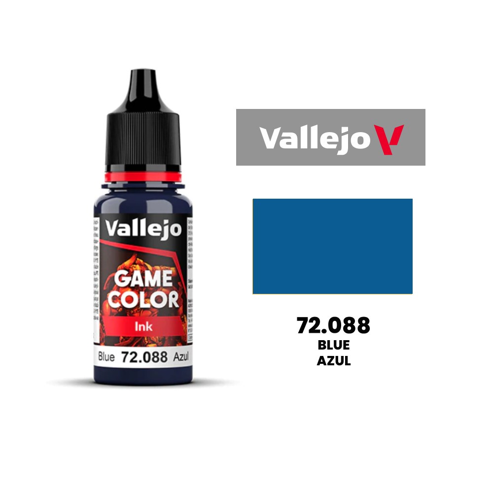 Vallejo Game Color Blue 72.088 Azul Tinta Pintura de Miniaturas ...
