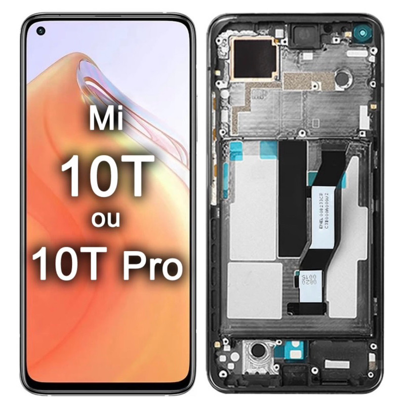 Tela Lcd Display Frontal Para Xiaomi Mi 10t 10t Pro Oled Com Aro Pronto ...