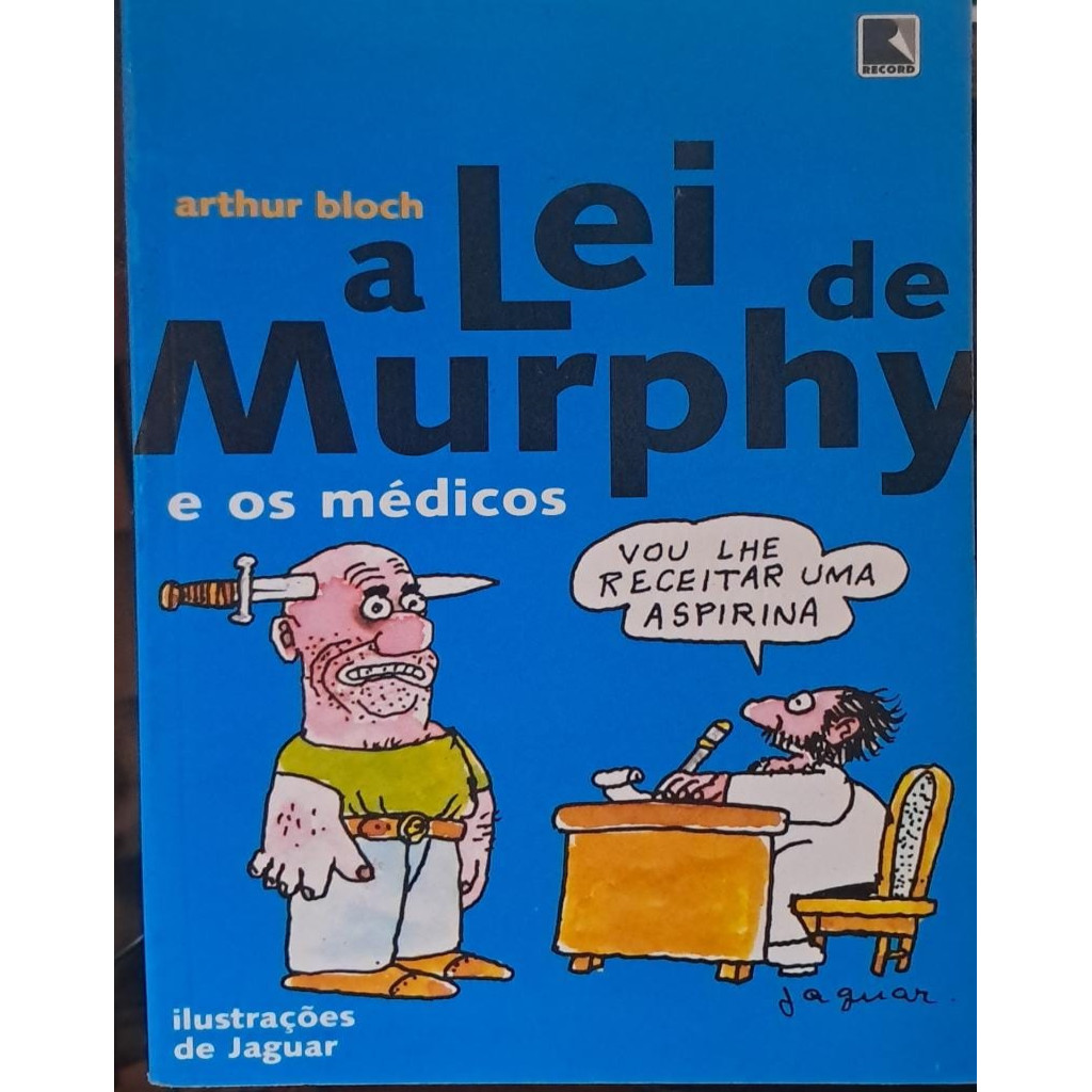 A Lei de Murphy e os Médicos autor Arthur Bloch | Shopee Brasil