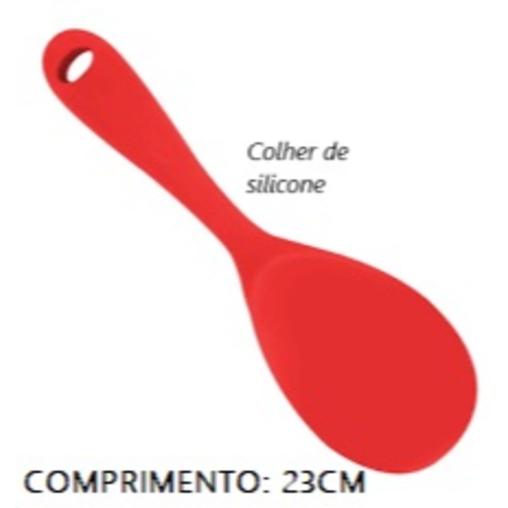 OFERTA Colher Colheres Para Servir Arroz Alimentos 23CM Nylon E ...