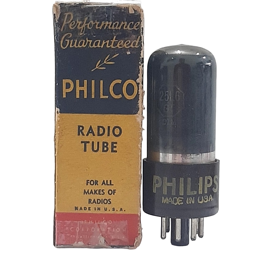 Válvula Original Philco 25L6GT / 25L6 Amp Valvulado Nova | Shopee Brasil