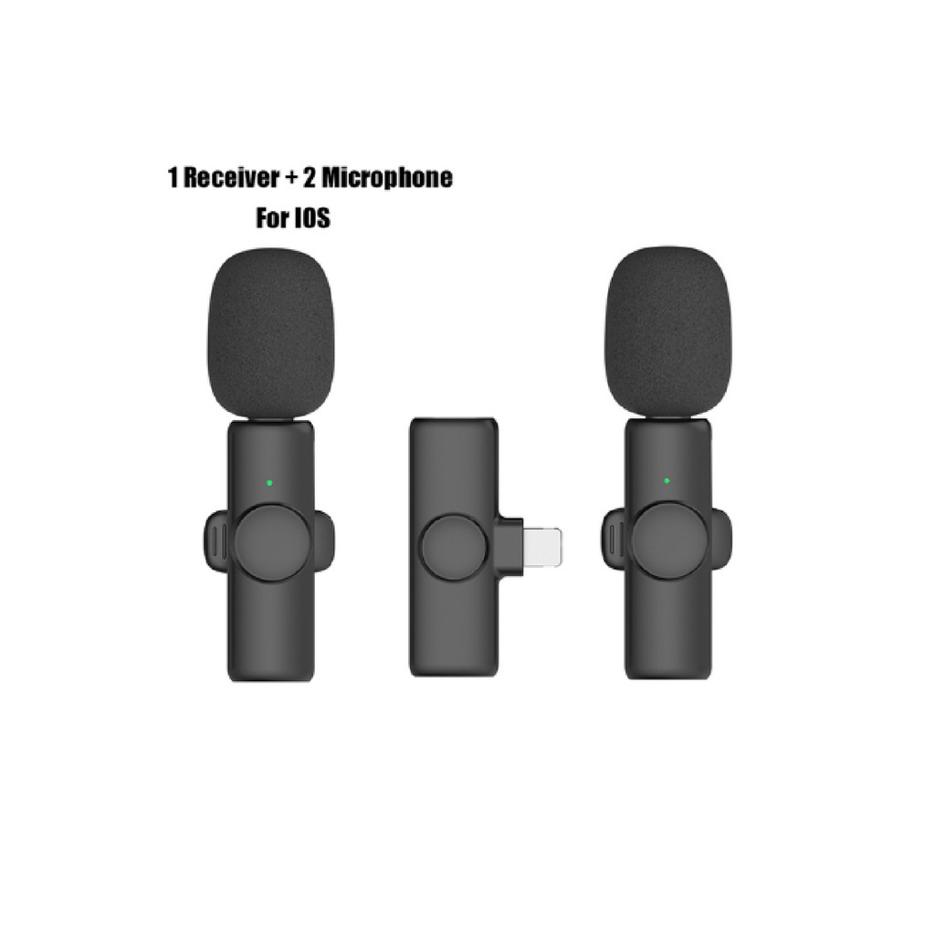 MICROFONE PORTATIL GRAVAÇÃO DE VIDEO K11 MINI MIC ENTRADA LIGHTNING/IOS ...