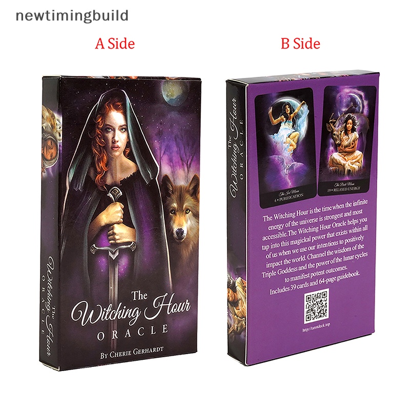 newtimingbuild The Witching Hour Oracle Card Tarot Prophecy Divination ...