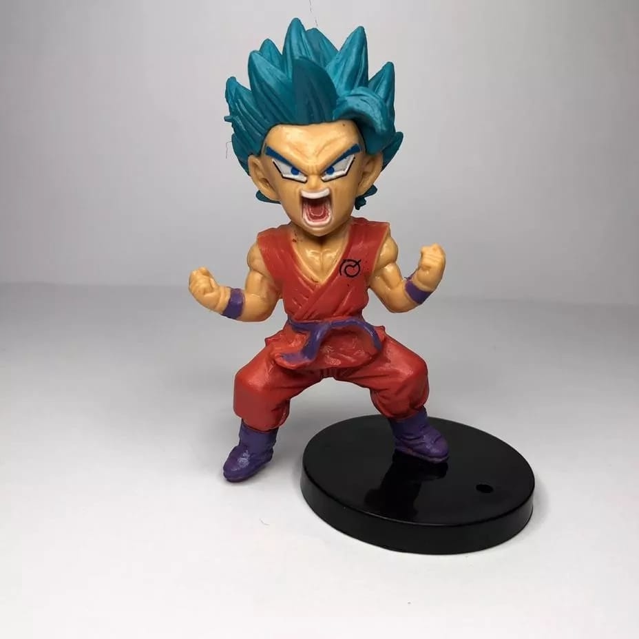 boneco Goku blue dragon ball super action figure Super Saiyajin Goku ...