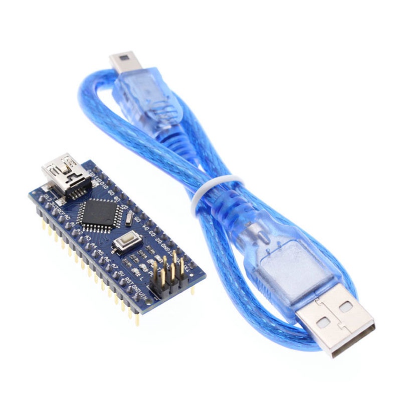Placa Controladora NANO V3.0 ATmega328P Compatível Para Arduino CH340 USB Driver Com Cabo 3.0 ...