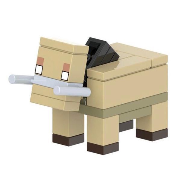 Boneco Minifigure Blocos De Montar Hoglin Minecraft | Shopee Brasil