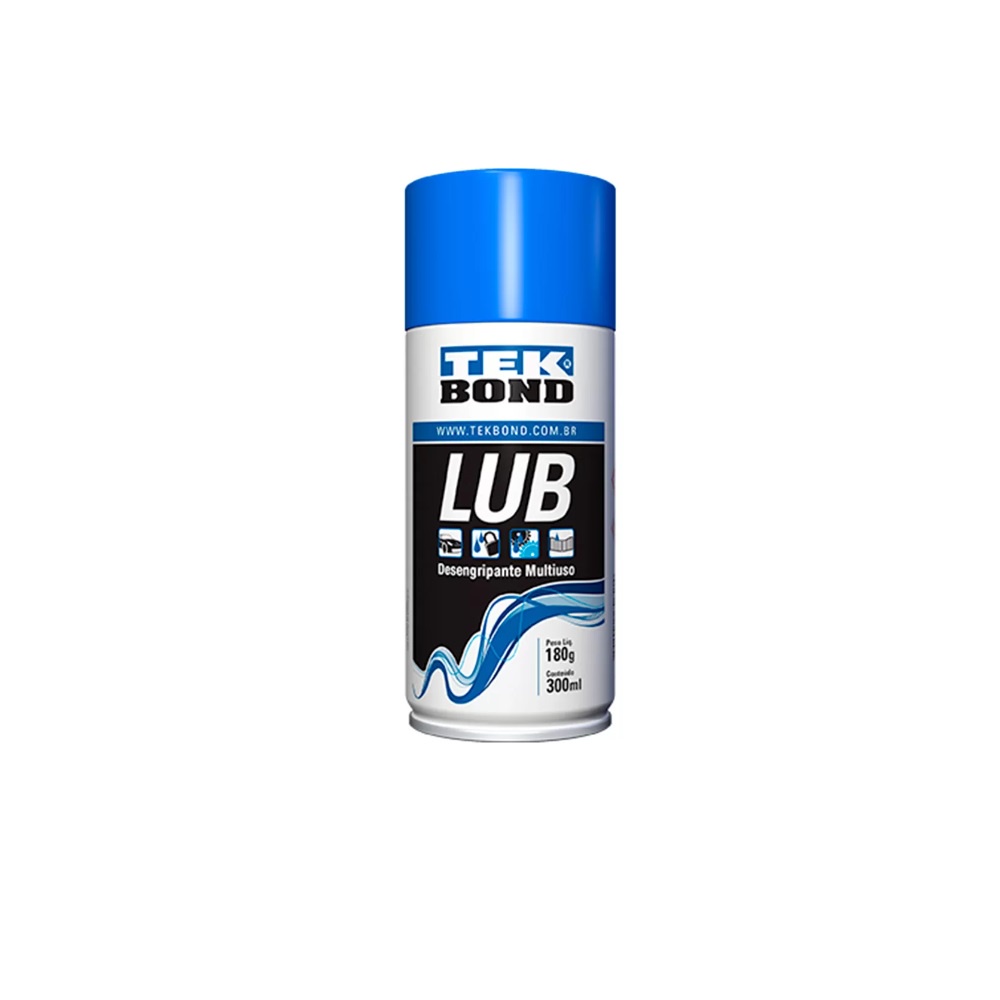 Spray Desengripante - Lub - Tekbond - Lubrificante Multiuso | Shopee Brasil