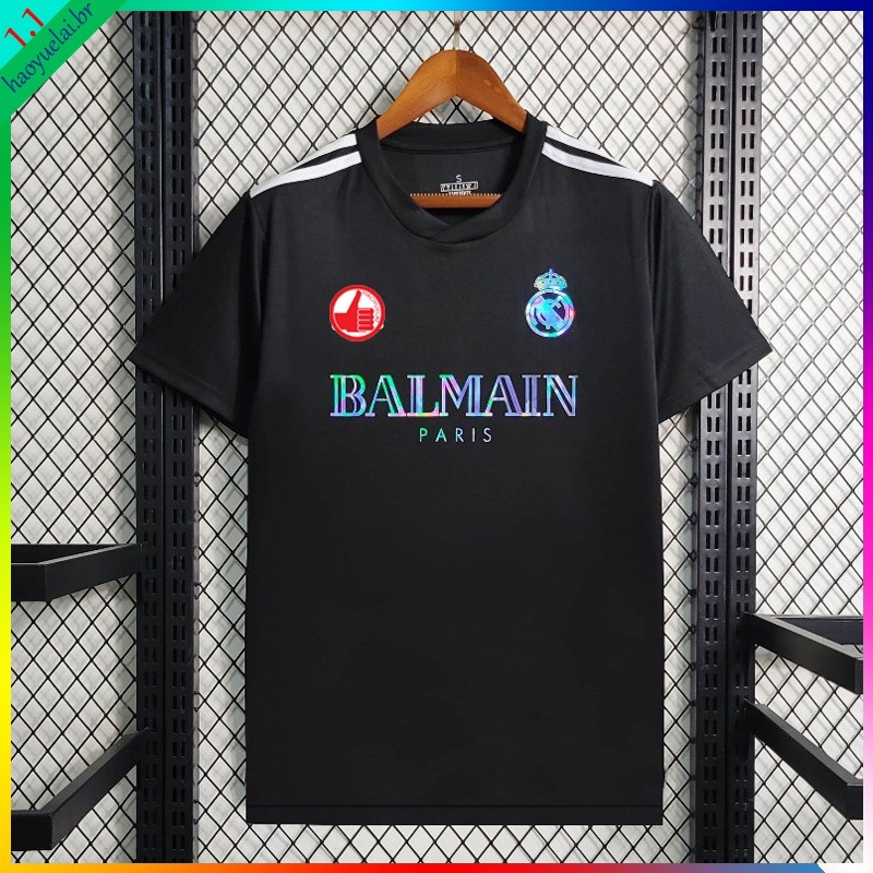 Camisa REAL MADRID X BALMAIN | Shopee Brasil
