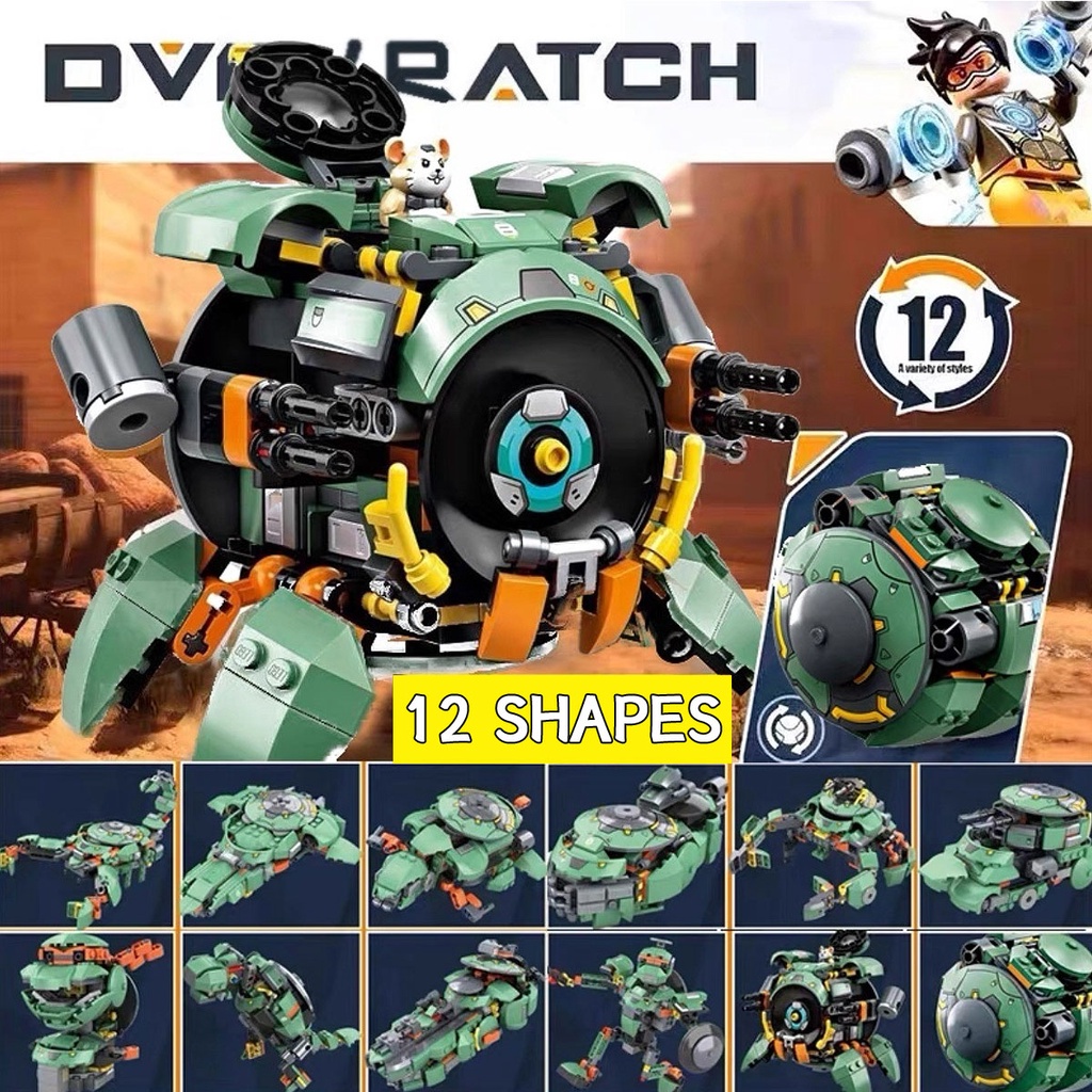 Blocos De Construção Compatíveis Hamster Destruição Ball Mecha ...