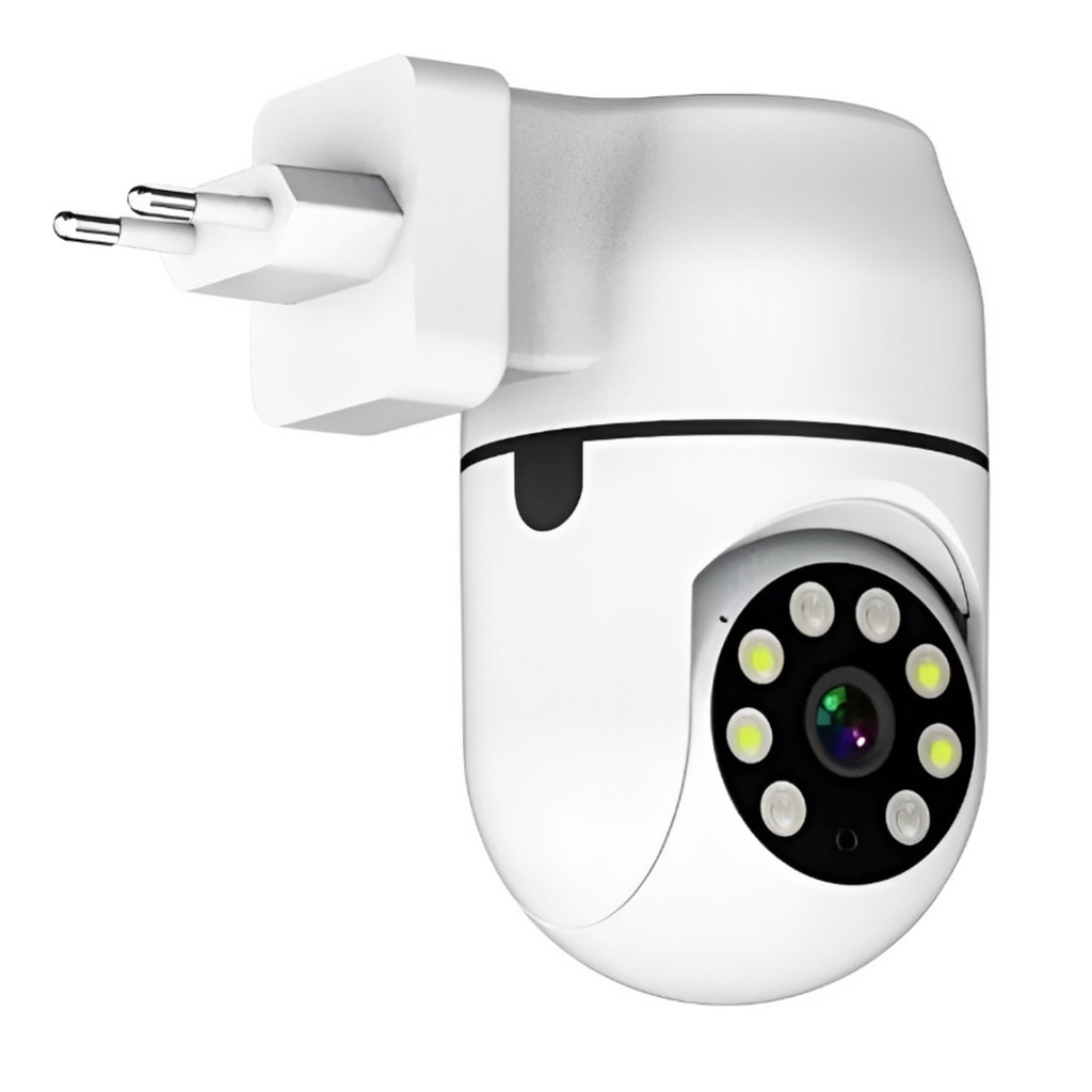 Câmera Tomada Wi-fi facilidade na instalação - Ambiente interno App ...