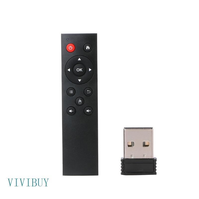 VIVI 2 4G Receptor USB Sem Fio De Controle Remoto Universal Para TV Inteligente Android box Mini ...
