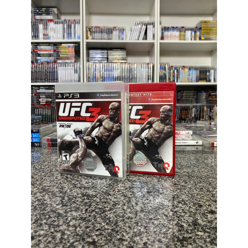 Ufc Undisputed 3 - Ps3 Playstation 3 Jogo de Luta Disco Midia Fisica ...