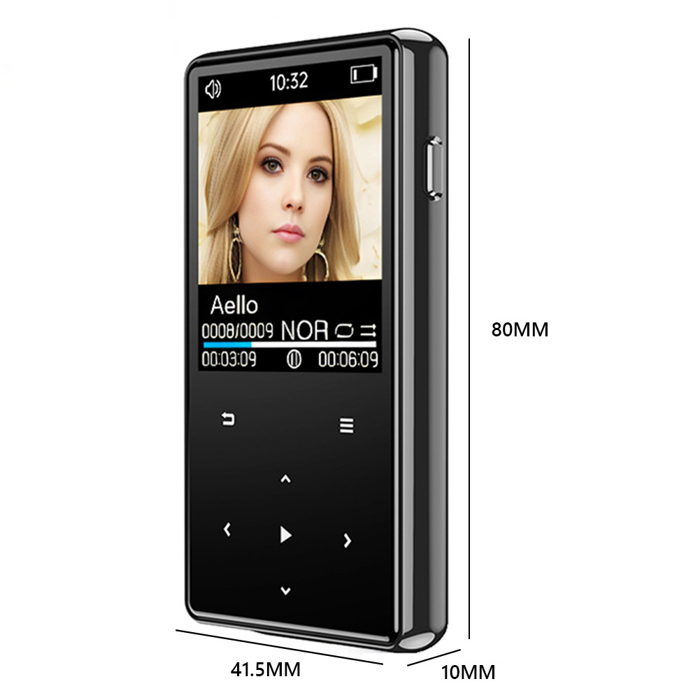 8/16/32GB MP3 MP4 Player 1.8 Na Tela Leitor De Música Bluetooth-Compatível5.0 | Shopee Brasil