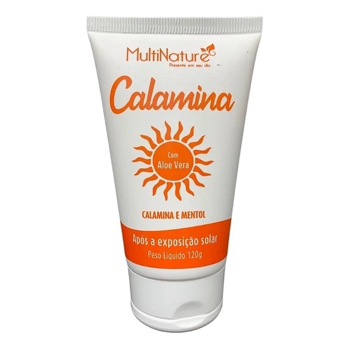Calamina Aloe Vera Pos Sol 120g Bisnaga Multinature Original | Shopee ...